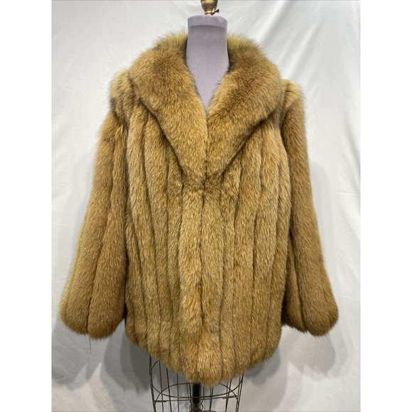 Fox | Jackets & Coats | Gold Fox Jacket Corduroycut 3859 | Poshmark